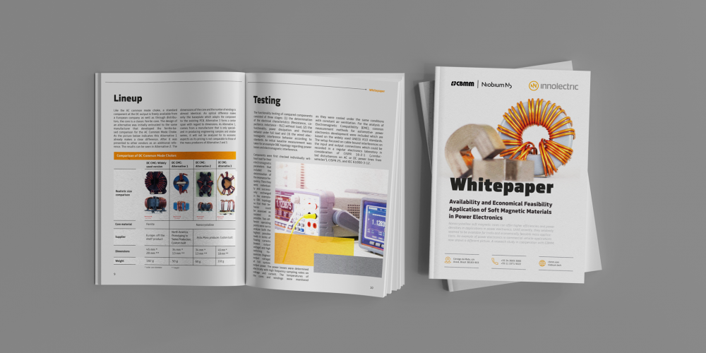 Nanocrystalline soft magnetic materials tested in the OBC - innolectric